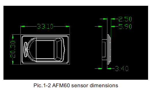CAMA-AFM60 Integrated embedded fingerprint reader module - Biometric ... CAMA-AFM60 Integrated embedded fingerprint reader module - Biometric ...