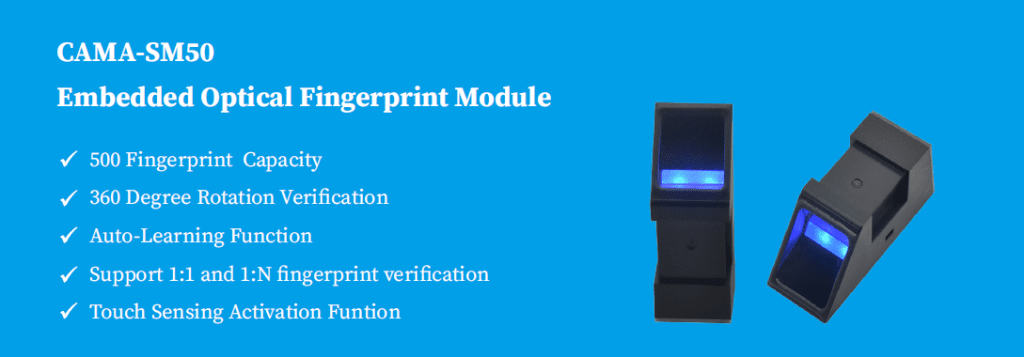 CAMA-SM50 Integrated Fingerprint Embedded Module for lock system ...